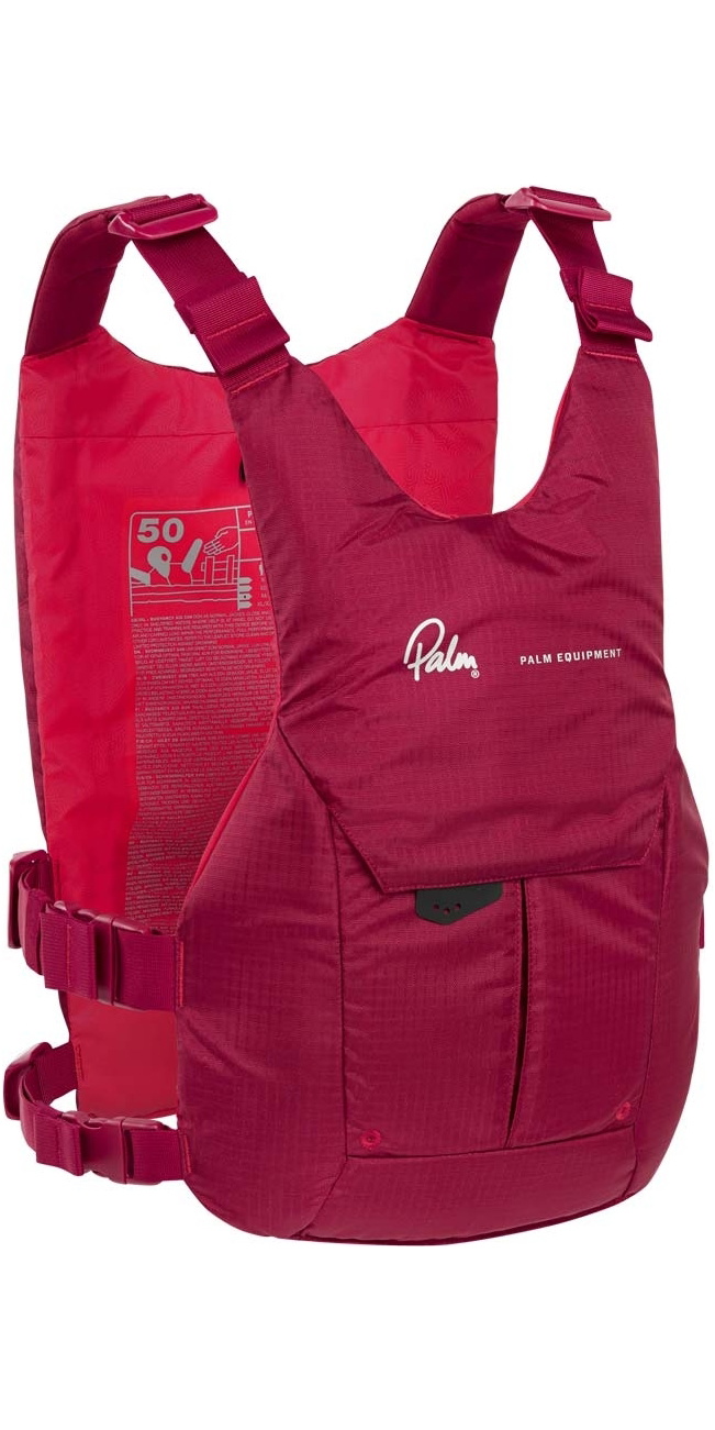 2025 Palm Solo PFD Buoyancy Aid 13189 - Chilli - Accessories - Life Buoyancy & | Wetsuit Outlet